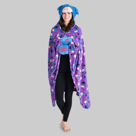 Disney | Intimates & Sleepwear | Disney Purple Eeyore Sleepware Cozy ...